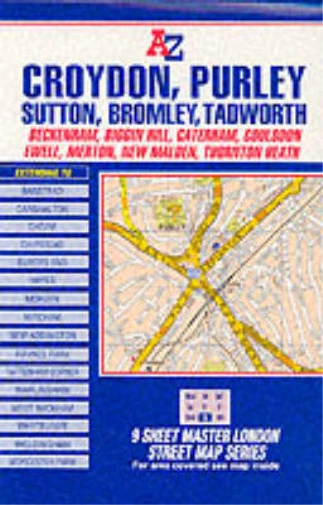 MASTER MAP OF South London (London Master Maps), Geographers A-Z Map ...