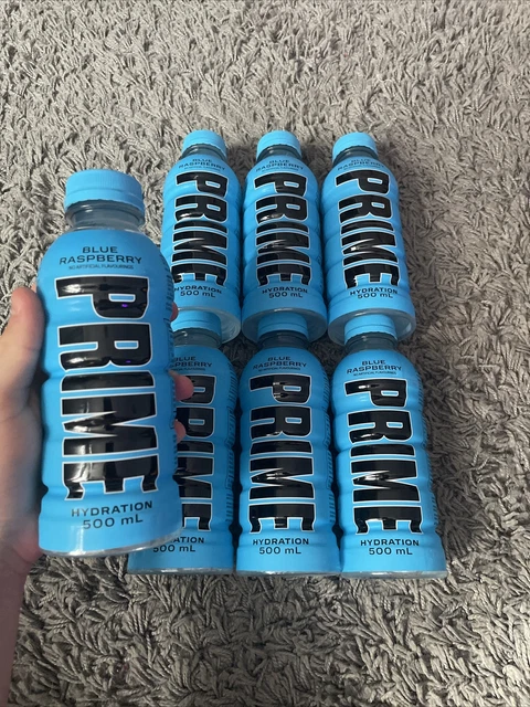PRIME HYDRATION DRINK blue raspberry 500ml £5.00 - PicClick UK