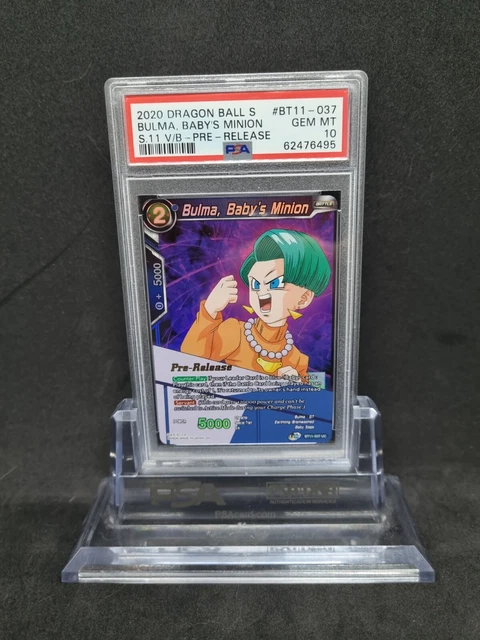 PSA10 BULMA, BABY’S Minion - Pre-Release - BT11-037 Foil Dragon Ball Super $50.00 - PicClick AU