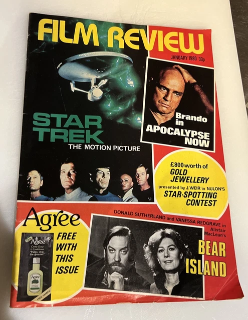 FILM REVIEW MAGAZINE from ABC Cinema’s January 1980 STAR TREK £2.99 ...