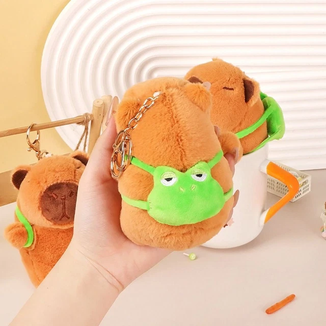 CAPYBARA SIMULATION CAPIBARA Keychain Simulation Capybara Plush Toy ...