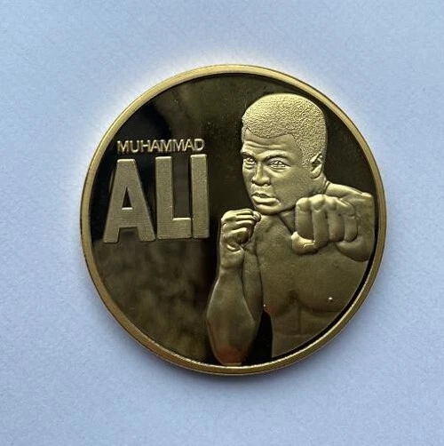 MUHAMMAD ALI GOLD Coin Heavyweight Boxing Champion The Greatest Icon ...