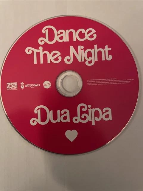 DUA LIPA - Dance The Night CD Single - Barbie Movie - New, SOLD OUT, In ...