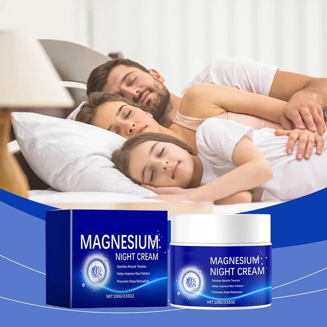 MAGNESIUM SLEEP CARE Cream Gentle Tranquil Night Sleep Balm Improvement ...