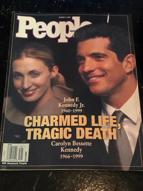 PEOPLE MAGAZINE 1999, JOHN F. KENNEDY JR. TRIBUTE, CAROLYN BESSETTE $14 ...