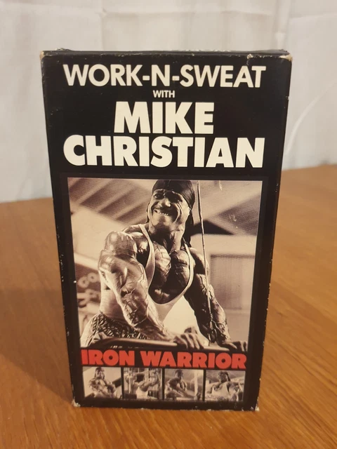 MIKE CHRISTIAN body building vhs tape £4.00 - PicClick UK