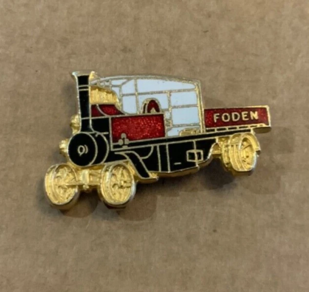 VINTAGE FODEN STEAM Engine Locomotive Pin Badges Train Memorabilia Collectables £5.99 - PicClick UK