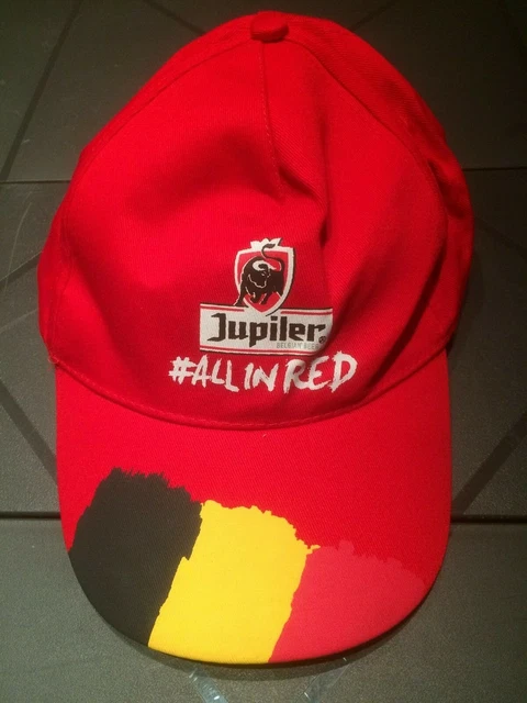 BELLE CASQUETTE NEUVE Diable Rouge All In Red Biere Beer Belge Jupiler ...