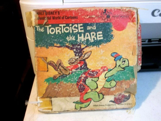 WALT DISNEY THE Tortoise and the Hare 8 mm film B&W Silent £18.79 ...
