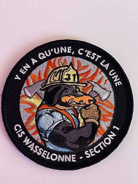 ÉCUSSON SAPEURS-POMPIERS - RARE - Collection Obsolète EUR 5,00 ...