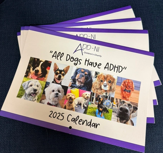 ALL DOGS HAVE ADHD Charity Calendar 2025 *all proceeds go to the work ...