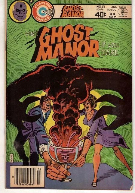 VISIT GHOST MANOR If You Dare #51 1980 : Charlton £5.00 - PicClick UK