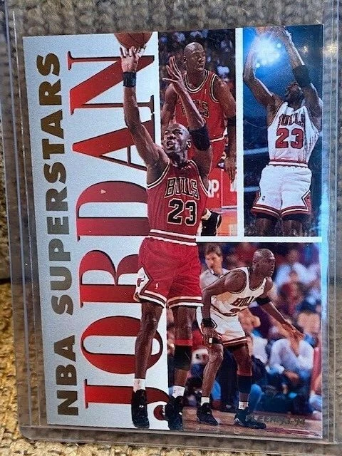 1993-94 FLEER NBA SuperStars #7 - MICHAEL JORDAN - BULLS EUR 13,52 ...