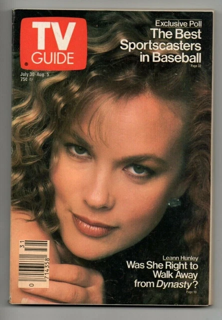 TV GUIDE JULY 1988 LeAnn Hunley £4.71 - PicClick UK