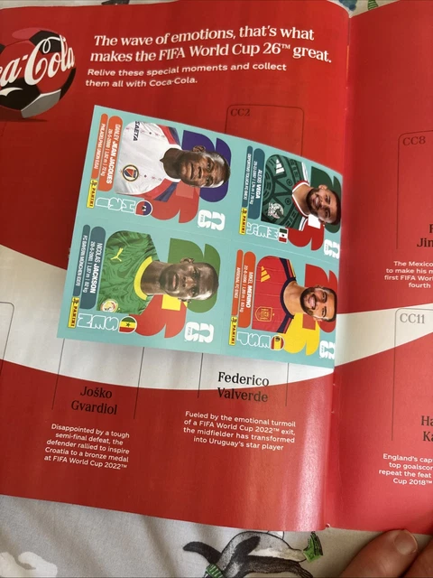 PANINI FIFA WORLD Cup 2026 Official Sticker Album 6 Stickers New £1.17 ...