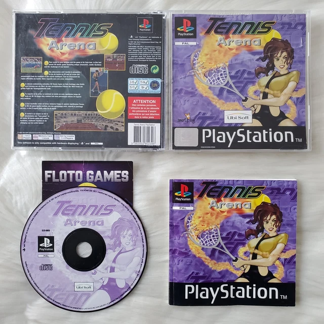 JEU TENNIS ARENA pour Playstation 1 PS1 PAL FR Complet - Floto Games ...