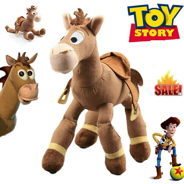 TOY STORY 10'' Cartoon Horse Model Doll Bullseye Stuffed Animal Little ...
