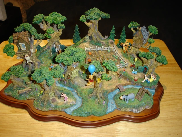 DANBURY MINT DISNEY Winnie the Pooh The Hundred Acre Wood £483.79 ...