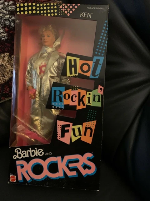 VINTAGE MATTEL BARBIE and The Rockers Ken Doll from 1986 $25.00 ...