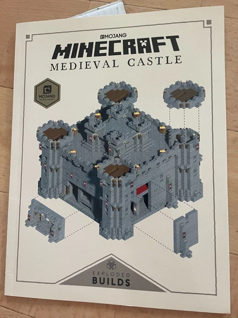 MOJANG MINECRAFT. MEDIEVAL Castle. Exploded Builds. 9781405291927 EUR 8 ...