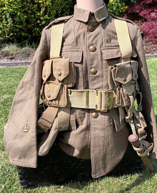 WW1 ORIGINAL GREAT War British Army 1908 webbing £1,842.68 - PicClick UK