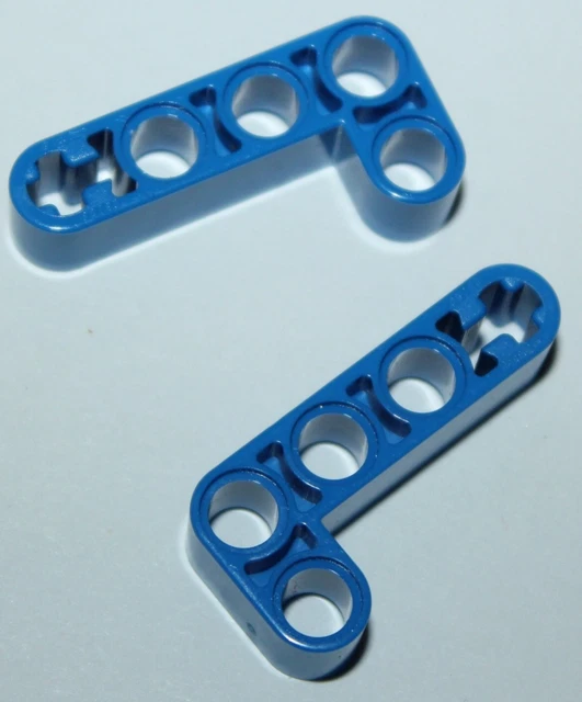 LEGO TECHNIC BLUE Liftarm 2x4 L-Shape Thick 32140 set 8052 8433 9446 ...