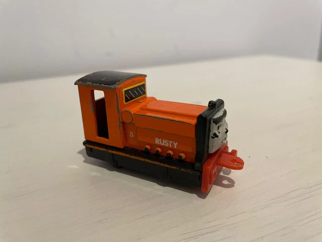 ERTL THOMAS THE Tank Engine & Friends Die Cast Rusty Orange Diesel 1995 ...