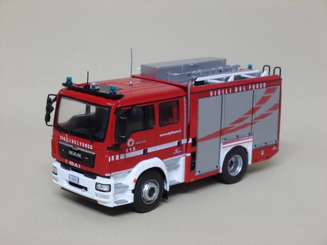 MAN TGM VSAC 3300 MBAI CAMiON AUTOPOMPA POMPiERI ViGiLI DEL FUOCO ...