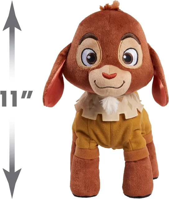 DISNEY'S WISH, WALKING, Talking Valentino The Goat Interactive Soft Toy ...