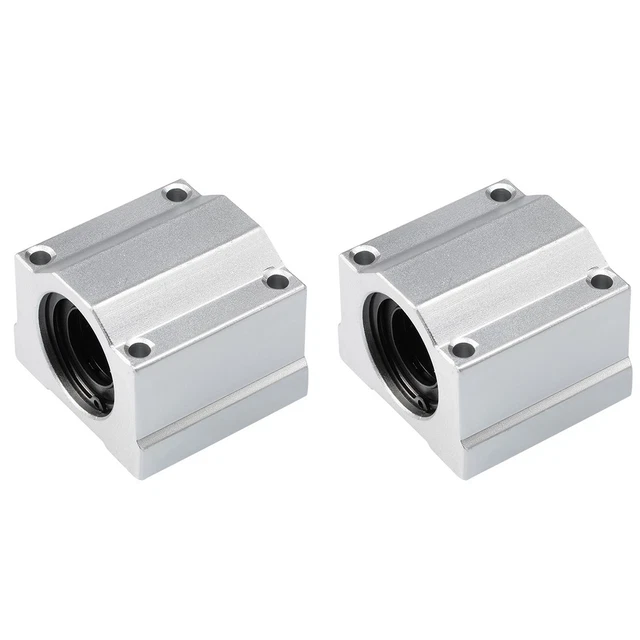 2PCS SCS20UU LINEAR Ball Bearing Slide Block Units 20mm Bore Dia $43.02 ...