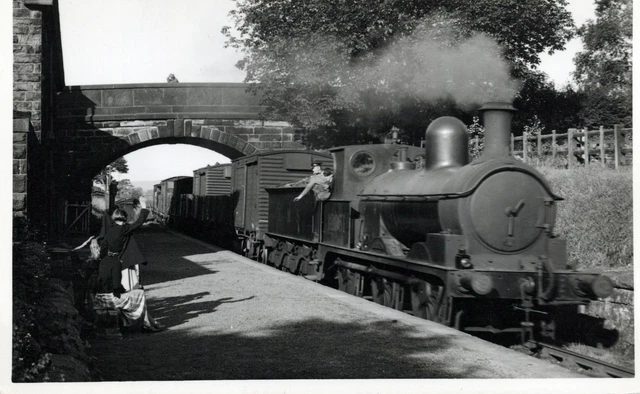 PHOTO 6X4 RAILWAY Steam 12051 on freght unknown station c1950's £4.00 - PicClick UK