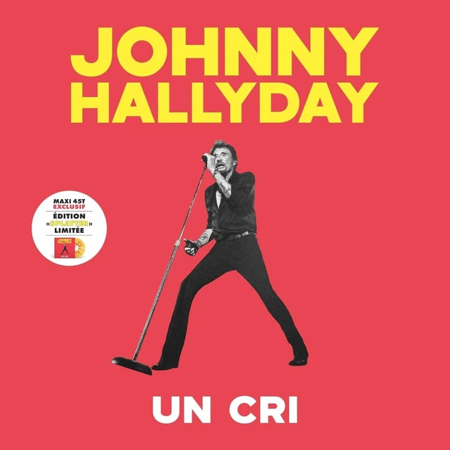 JOHNNY HALLYDAY - Un cri - Maxi Vinyle Splatter EUR 39,99 - PicClick FR