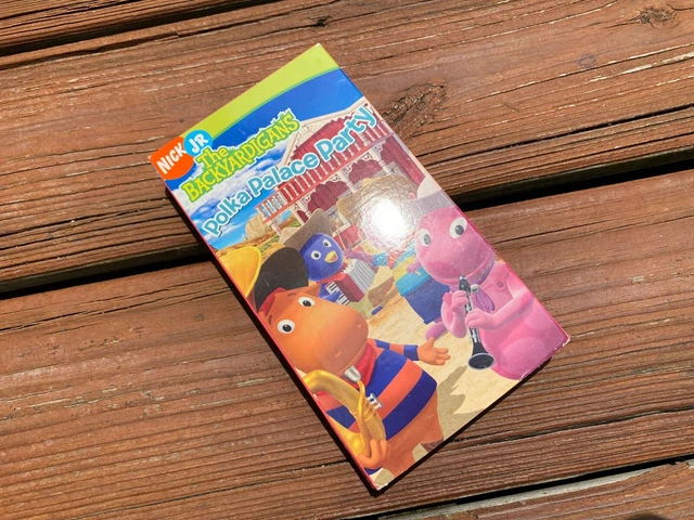 NICK JR THE Backyardigans Polka Palace Party VHS Video Tape Nickelodeon ...