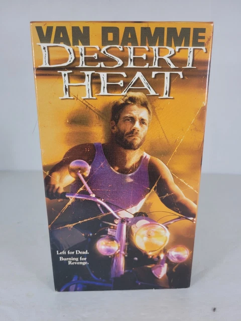 BANDE VIDÉO MAGNÉTOSCOPE Desert Heat film Jean Claude Van Damme d ...