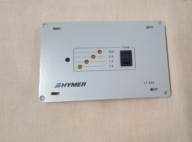 SCHAUDT KONTROLPANEL SCHALTTAFEL LT 224 Hymer Nova Panel Tankfüllstand ...