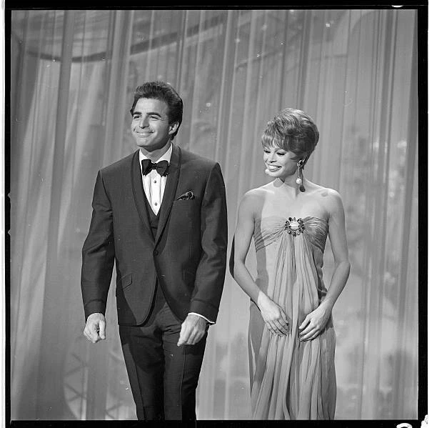 VINCE EDWARDS JULIET Prowse Performing on TV 1966 Hollywood Palace Old ...