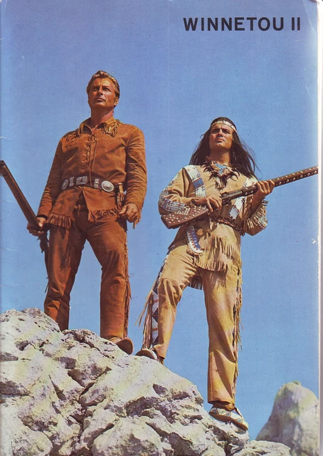 WINNETOU II, EIKON, Sammelalbum, komplett, Pierre Brice, Karl May, Top ...