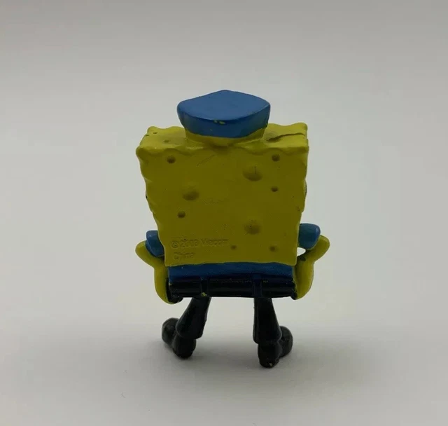 2003 VIACOM SPONGEBOB SQUAREPANTS 2" PVC MINI FIGURE Police Man $6.99 ...