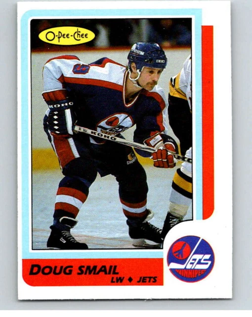 1986-87 O-PEE-CHEE #256 Doug Smail Winnipeg Jets V63712 EUR 0,82 ...