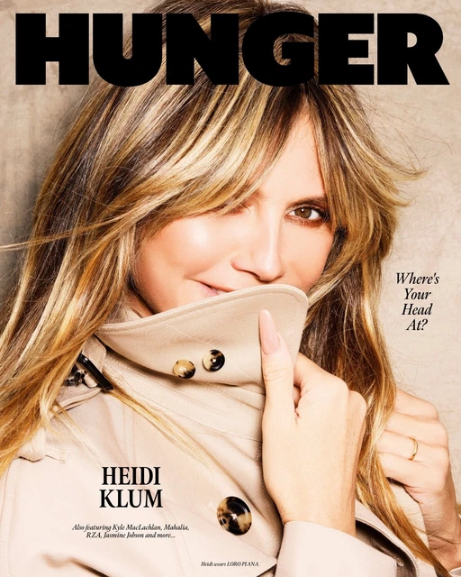 HEIDI KLUM HUNGER magazine 30 Wheres Your Head At? Nicholas Galitzine ...