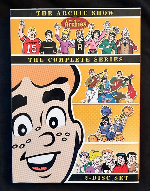 THE ARCHIE SHOW Complete 1968 Animated Series - 2 Dvd Set W/ Comic Book ...