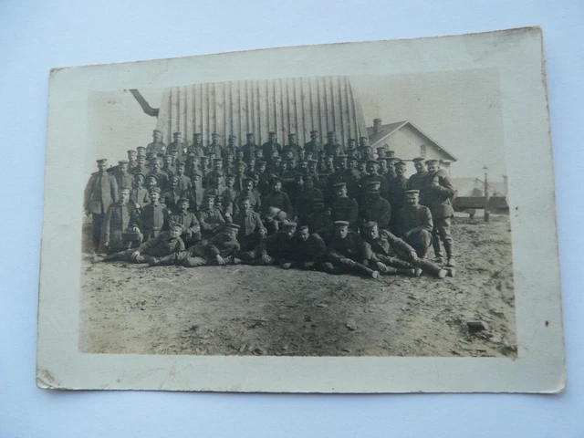 WW1 GERMAN MILITARY Feldpost,. German Soldiers Group photograph £3.00 ...