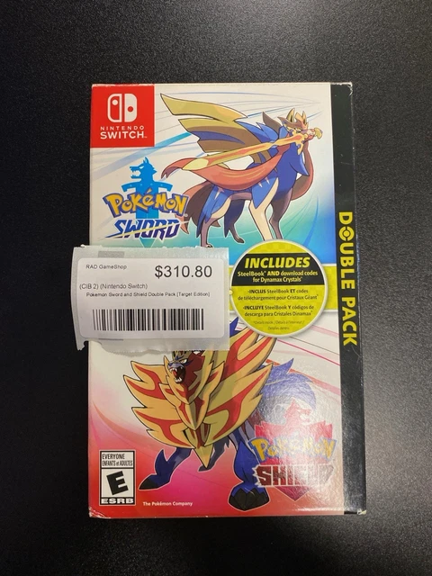 POKÉMON SWORD & Pokémon Shield Double Pack - (Nintendo Switch) £199.96 ...