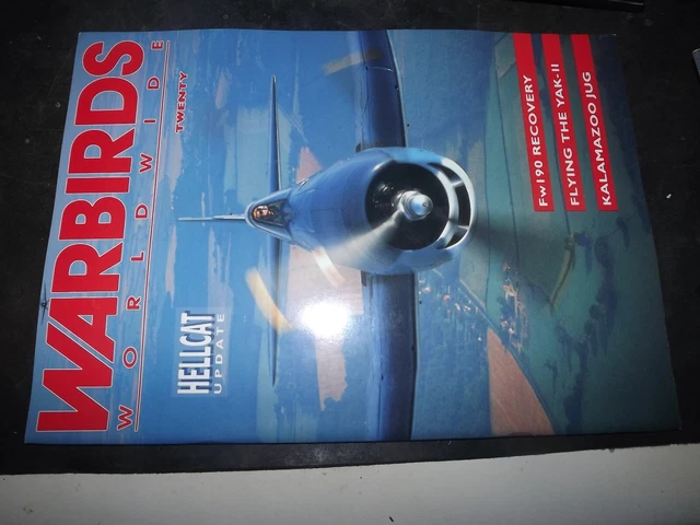 0104 WARBIRDS WORLDWIDE n°20 Fw190 Recovery - Flying the YAK II EUR 10 ...