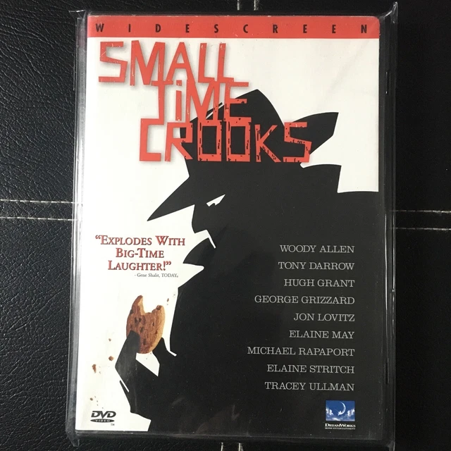 SMALL TIME CROOKS DVD 2000 Woody Allen Movie with Protective Sleeve ...