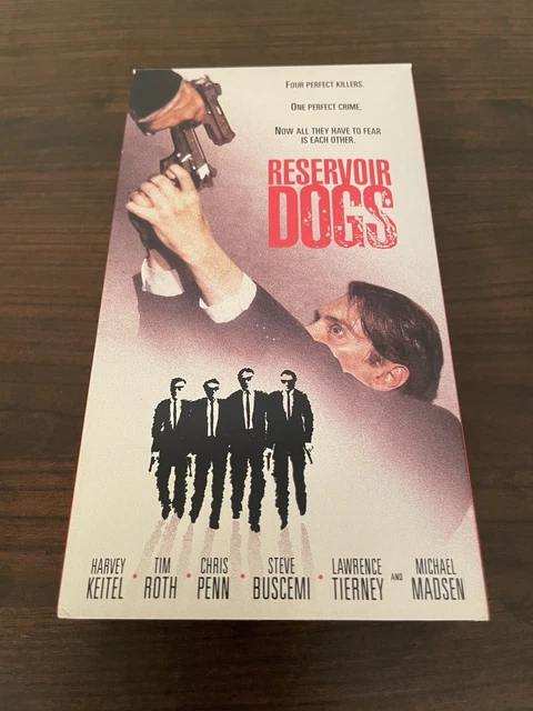 RESERVOIR DOGS (VHS, 1993) Tarantino Action Thriller Tested Pre Owned ...