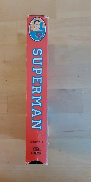 SUPERMAN VHS CARTOON Classics EUR 10,99 - PicClick FR