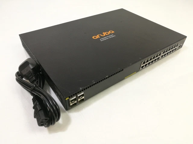 HP ARUBA 2930F 24G JL261A Gigabit PoE Managed Rack-Mountable Switch £ ...