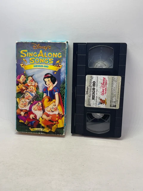 DISNEYS SING ALONG Songs - Snow White: Heigh-Ho (VHS, 1994) EUR 7,32 ...