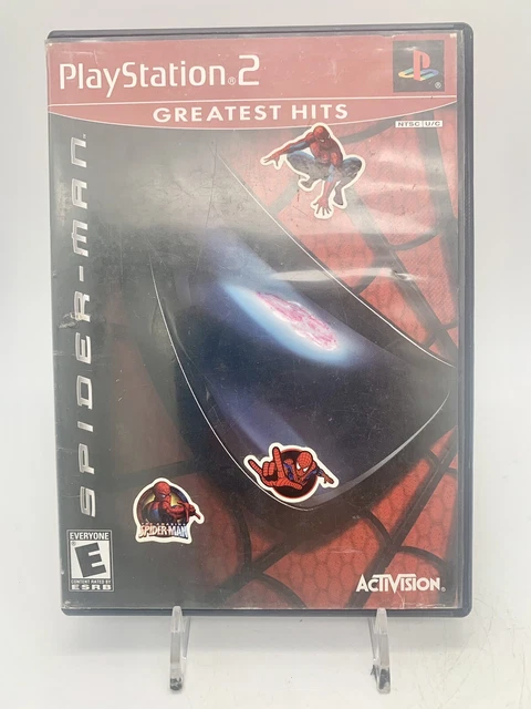 SPIDER-MAN (SONY PLAYSTATION 2, 2002) gioco PS2 Greatest Hits testato ...